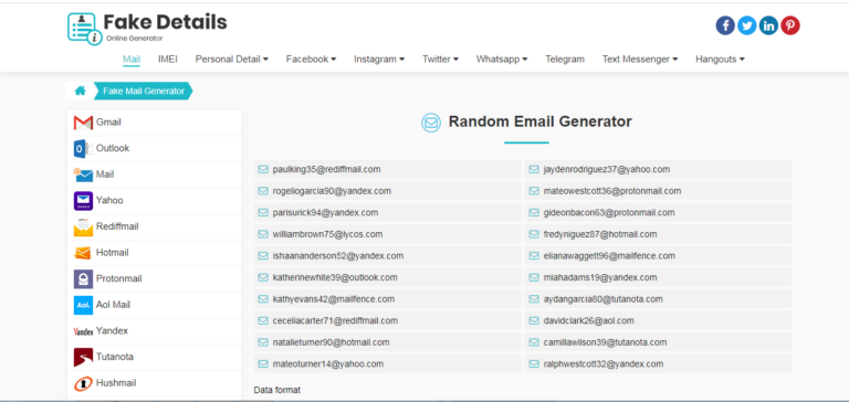 Fakedetail : Le Générateur de Détails Fakes Numéro 1 | Ellabbe9